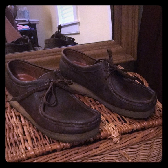 Clarks | Shoes | Clarks Originals Wallabee Brown Leather | Poshmark